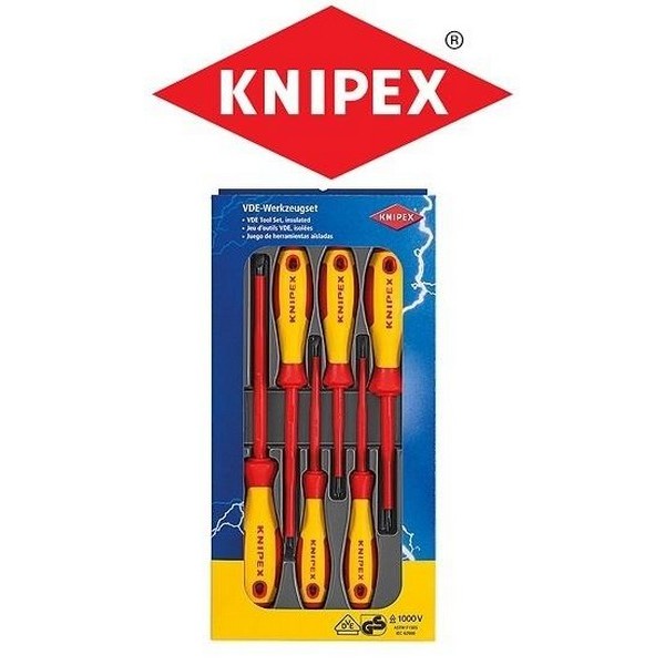 KNIPEX SET ODVIJAČA 1000V 6/1 00 20 12 V01