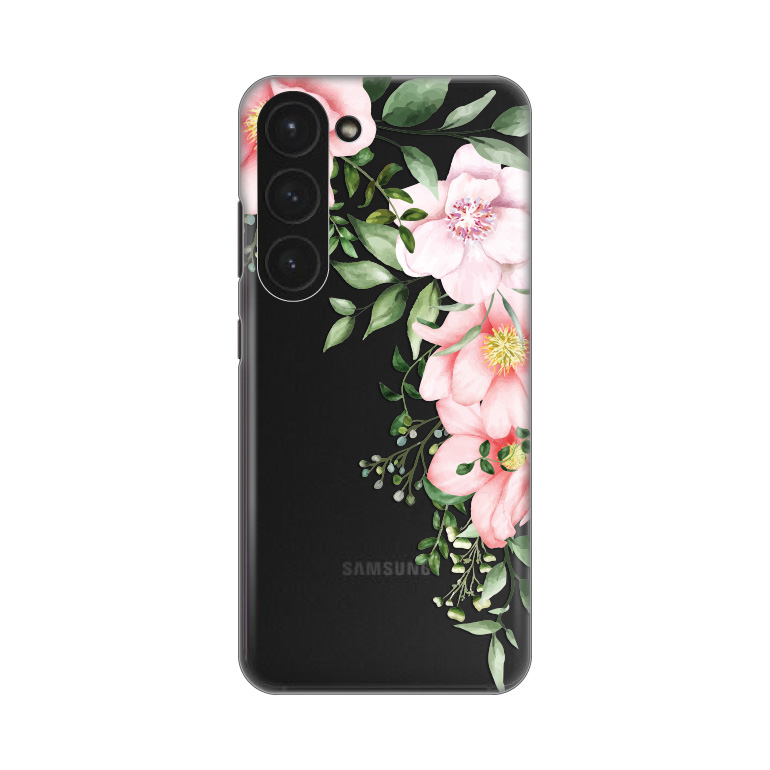 Silikonska futrola print Skin za Samsung S911B Galaxy S23 Gentle Rose Pattern