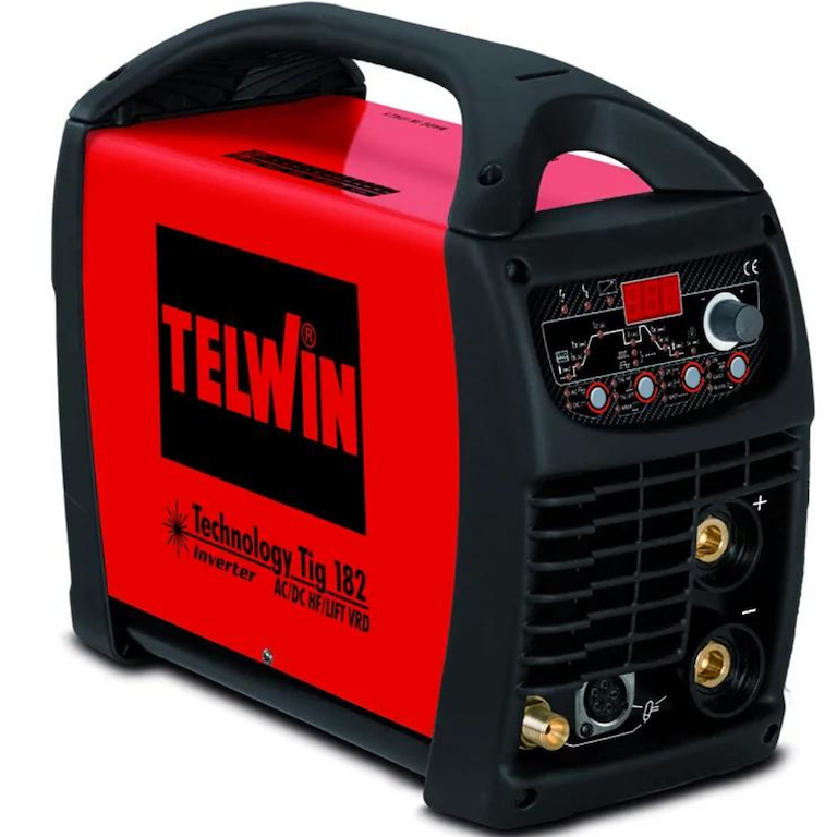 Telwin – Inverter aparat za zavarivanje TECHNOLOGY TIG 182 AC/DC-HF/LIFT 230V – 816024