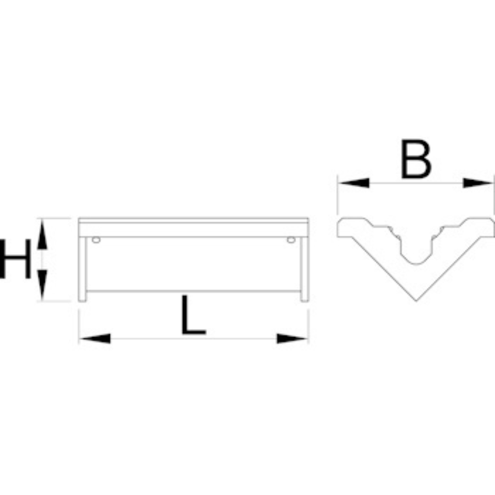 Unior – Rezervne gumene obloge prihvatnih čeljusti za art.1693.1 96.70mm set 2/1 – 627266