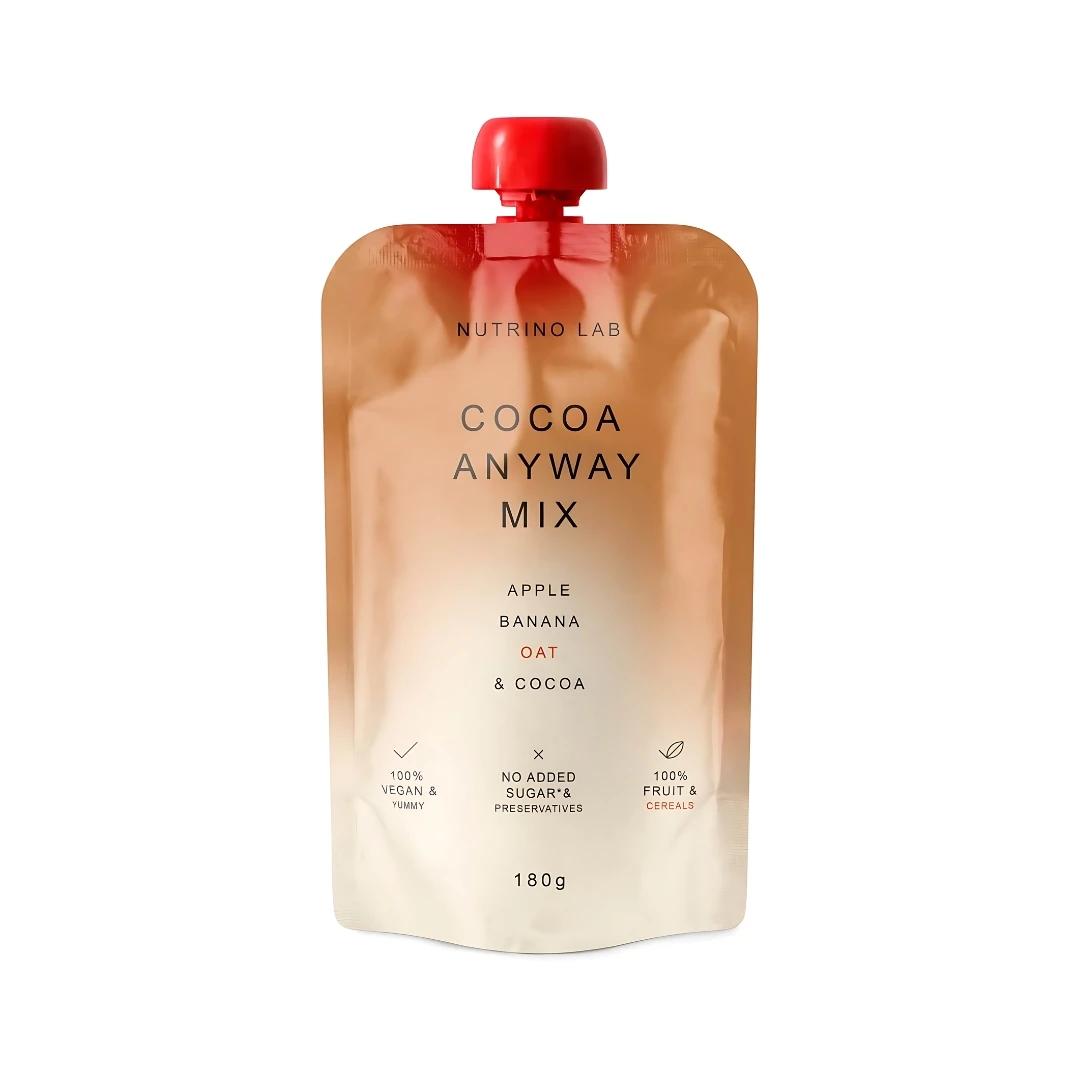 Nutrino Lab Cocoa Anyway Mix Pire Jabuka, Banana, Ovas i Kakao 180g