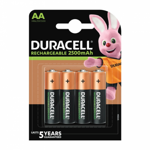 Duracell AA 1/ 4 1.2V 2500mAh Ni-MH punjiva baterija pakovanje 4kom