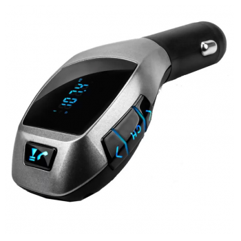 Bluetooth FM Transmiter X5 sivi