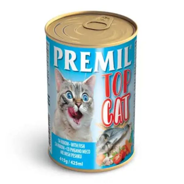 Premil Top Cat FISH 415g