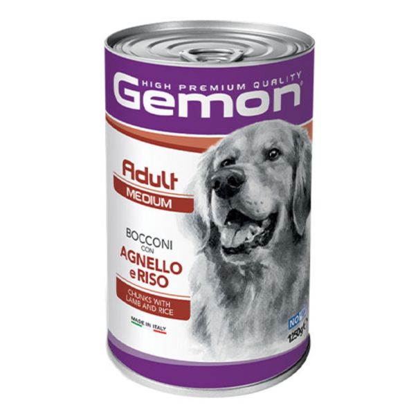 Gemon DOG adult medium jagnjetina 1250gr