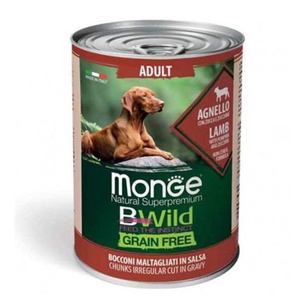 Monge Bwild Lamb 400gr