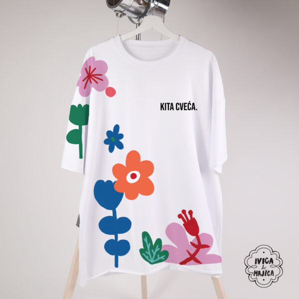 Kita cveća – Oversize majica