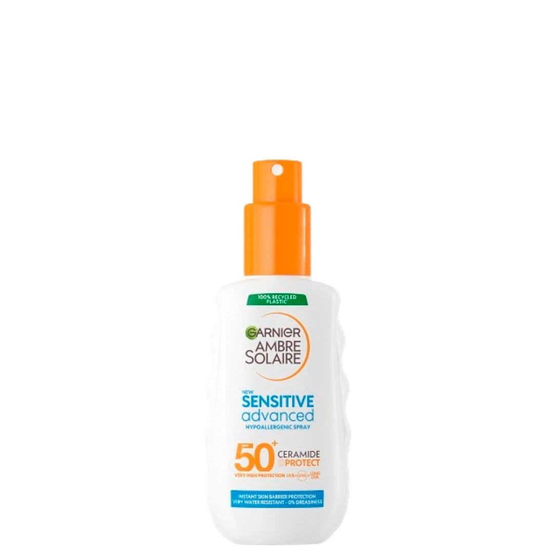 GARNIER AMBRE SOLAIRE SPREY MLEKO SPF50+ 150ML SENSITIVE ADVANCED