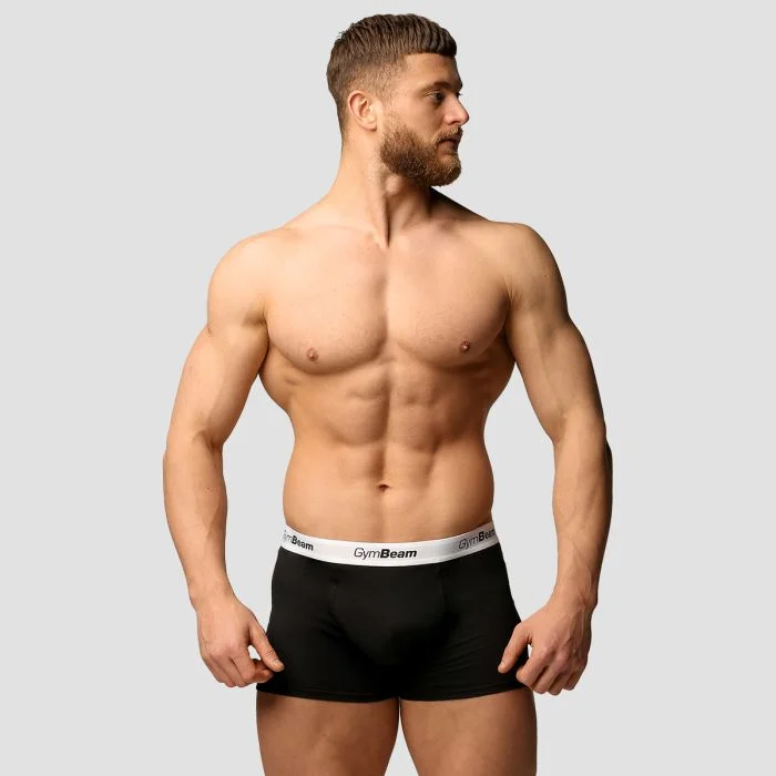 Muške bokserice Essentials 3Pack Black - GymBeam