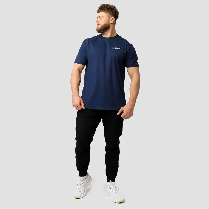 Men‘s Basic T-Shirt Navy Blue - GymBeam