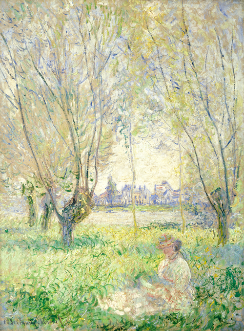 Woman Seated under the Willows (1880)