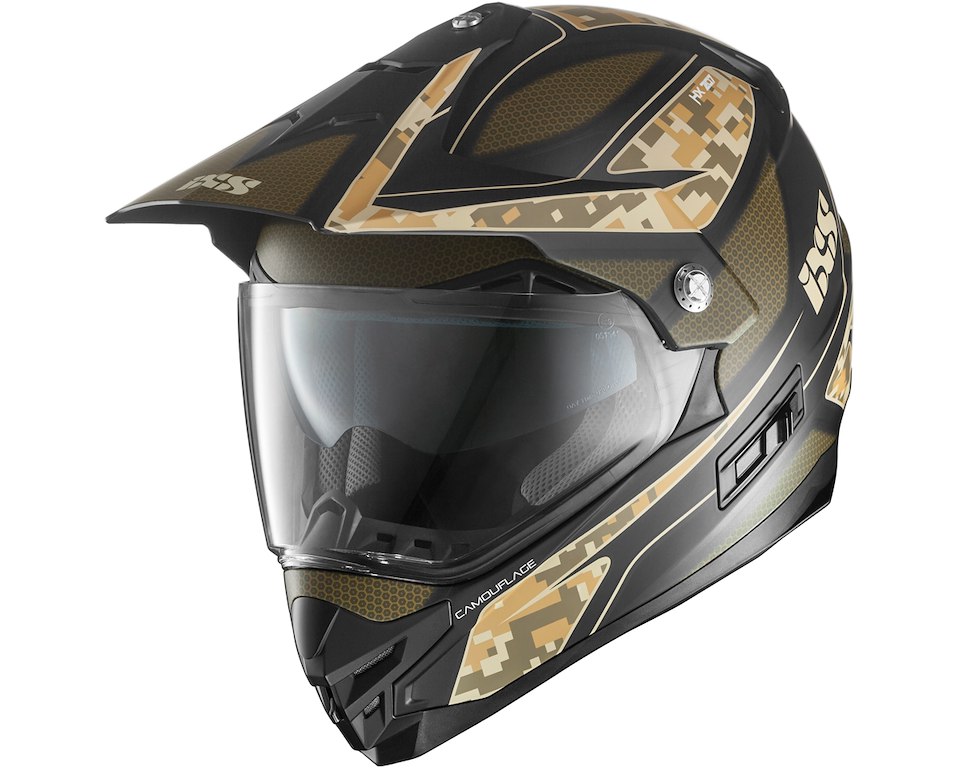Moto kaciga IXS - HX 207 CAMOUFLAGE