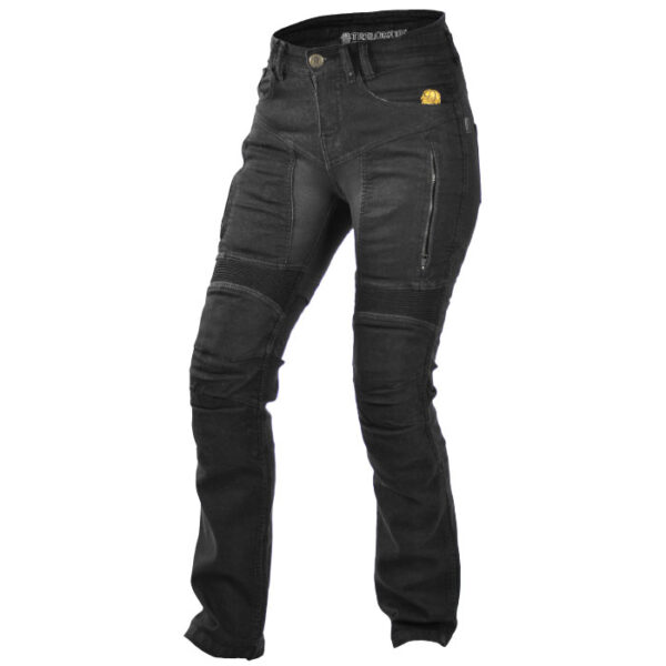 Trilobite 661 Parado slim fit ženske pantalone crne level 2