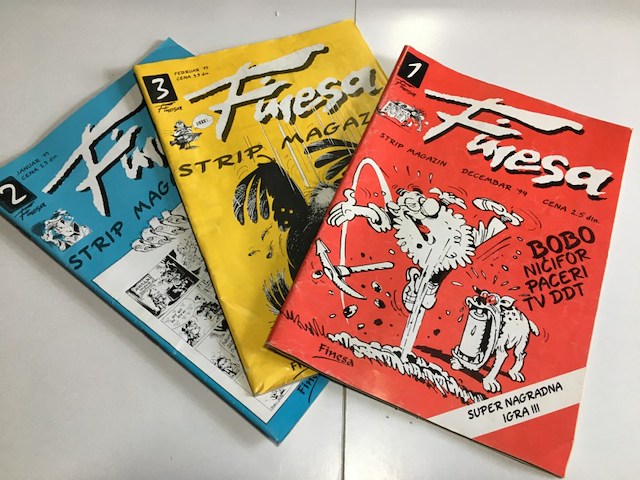 Finesa strip magazin 1-3