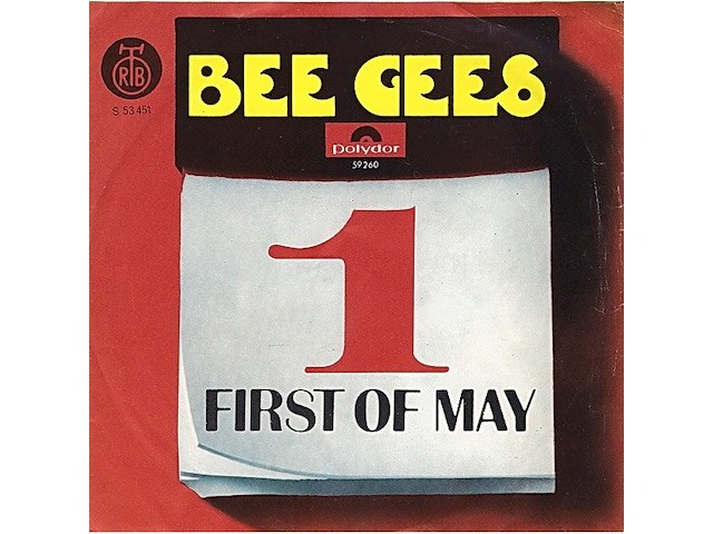 Bee Gees – First Of May 	 Vinyl, 7`, Single