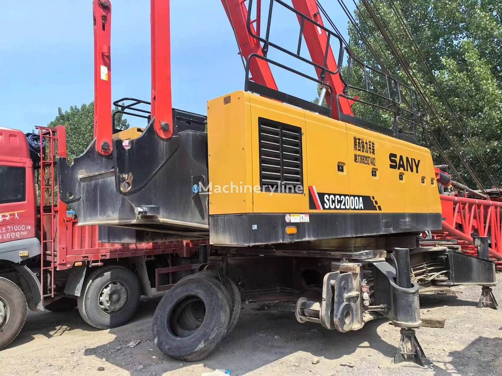 Sany SCC2000A SANY CRAWLER CRANE 200Ton kran guseničar