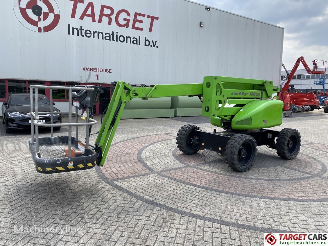 Niftylift HR15D MK3 4x4 ARTICULATED DIESEL BOOM WORK LIFT W/JIB 1570CM 202 hidraulična zglobna platforma