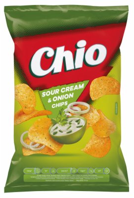 ČIPS SOUR CREAM&ONION CHIO 80G
ČIPS SOUR CREAM&ONION CHIO 80G