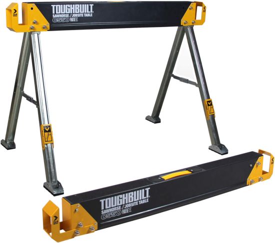 Metalne sklopive nogare sa funkcijom radnog stola 2kom TOUGHBUILT TB-C550