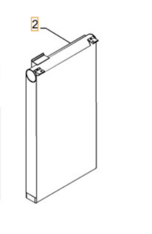 Case 47842618 interkuler za Case CX250D CX300D bagera