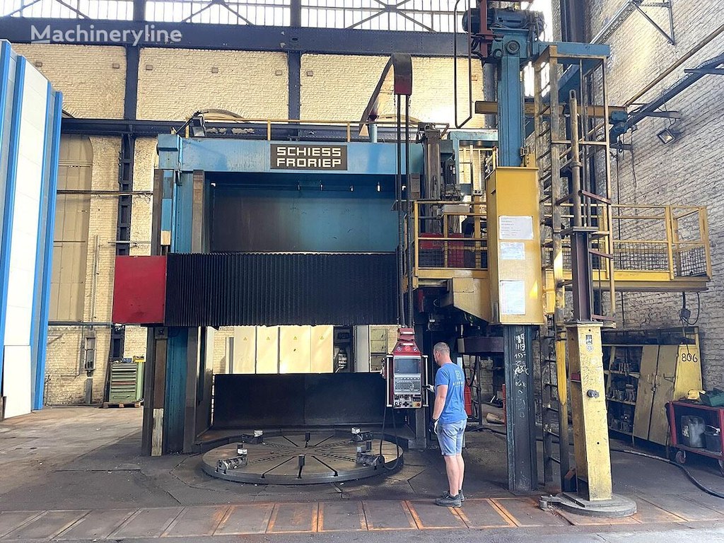 Schiess Ø 3500 mm CNC strug za metal