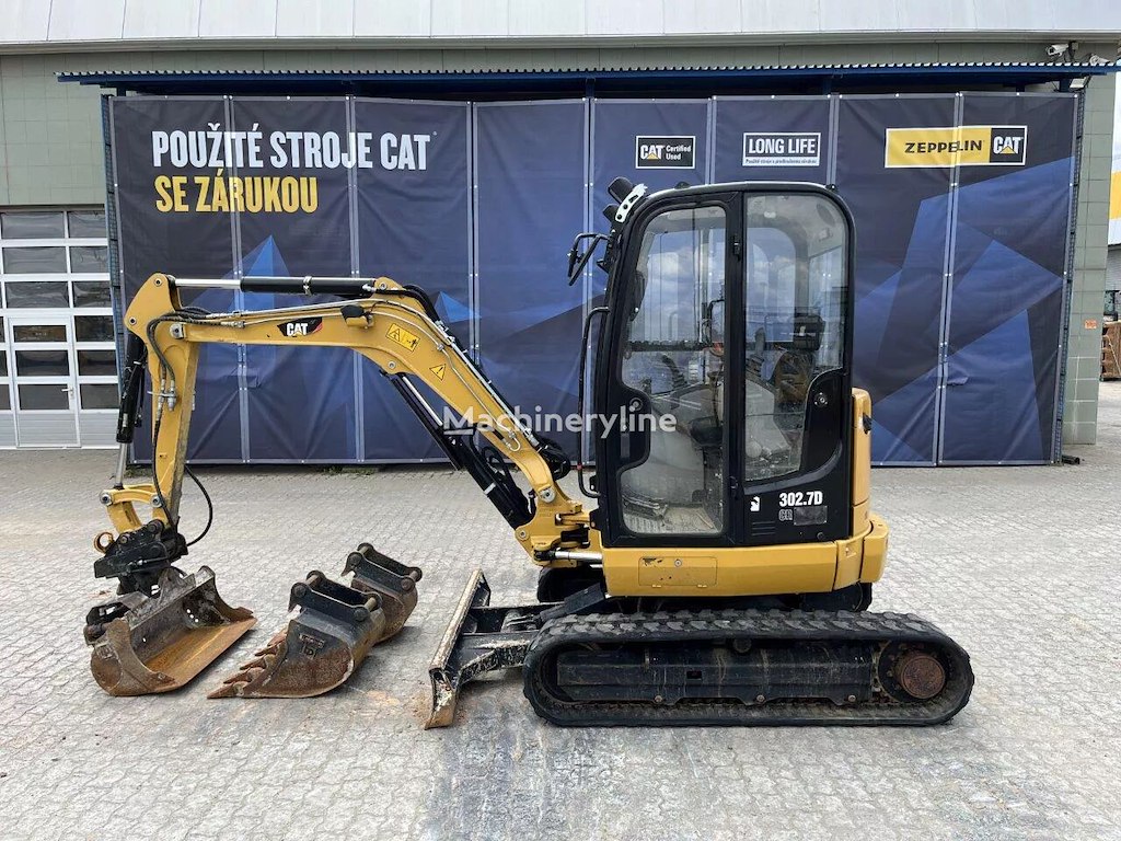 Caterpillar 302.7D CR mini bager