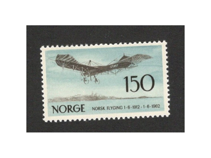 NORVESKA-MNH SET - STARI AVION -1962.