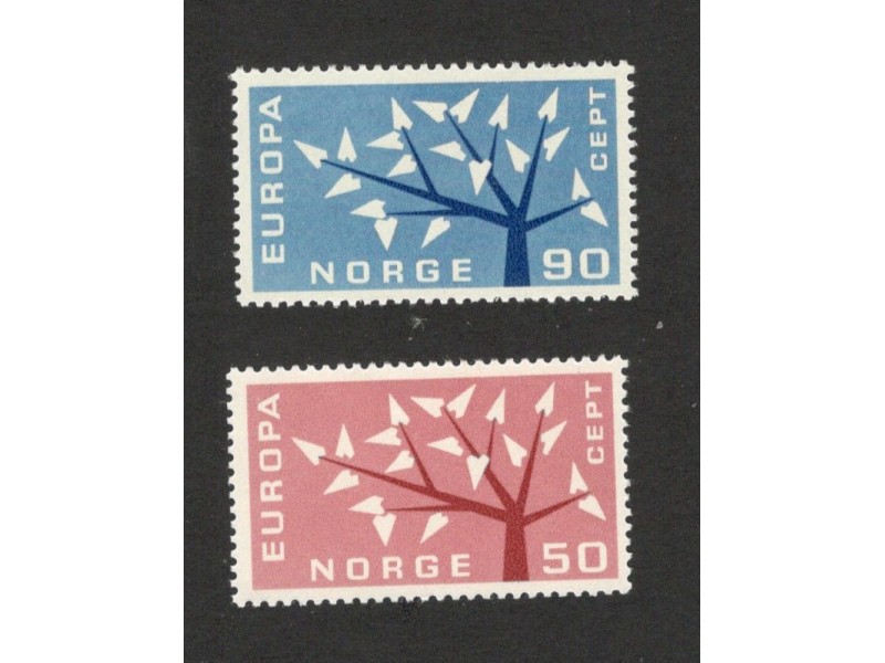 NORVESKA-MNH SET - EVROPA CEPT -1962.