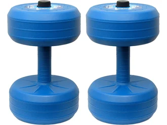 IRON SPORT Plasticni Tegovi Bucice set 10kg tegovi 2 x 5kg