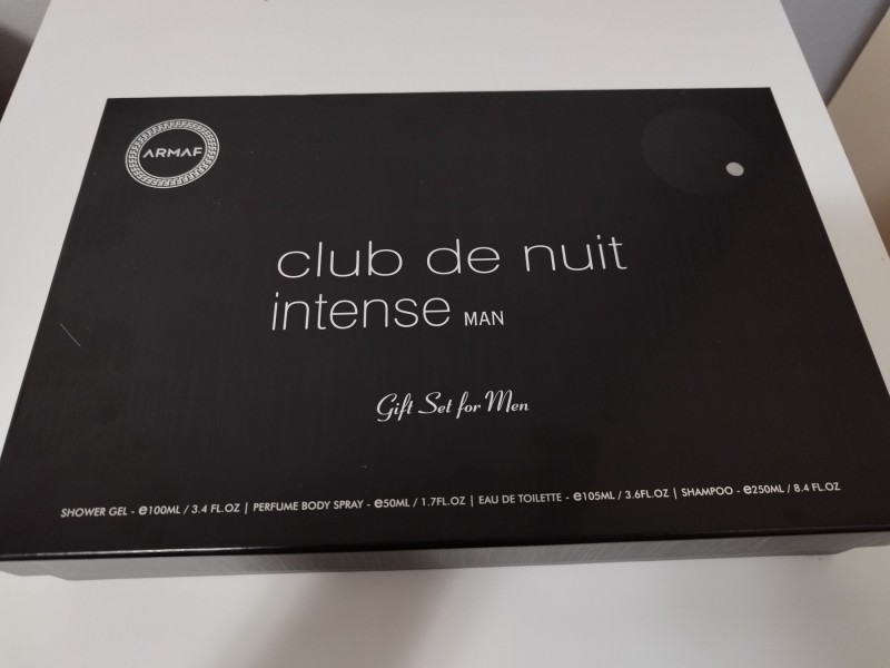 Club de nuit Intese Armaf set Original Novo