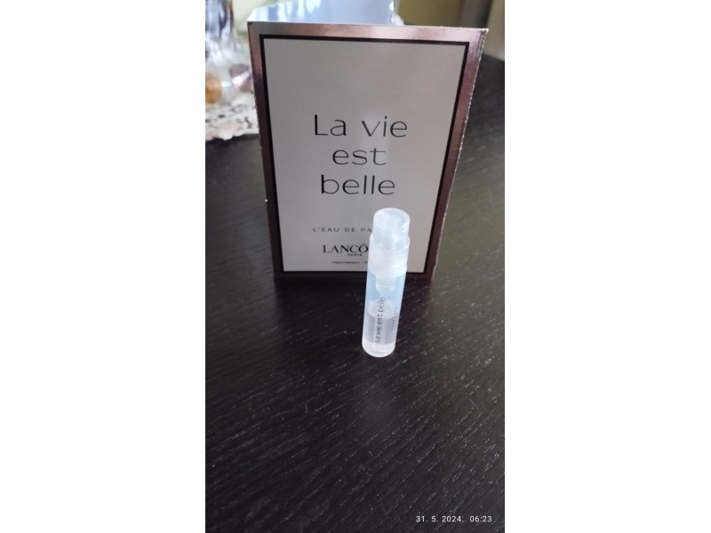 Lancome La vie est belle original tester iz Sephore