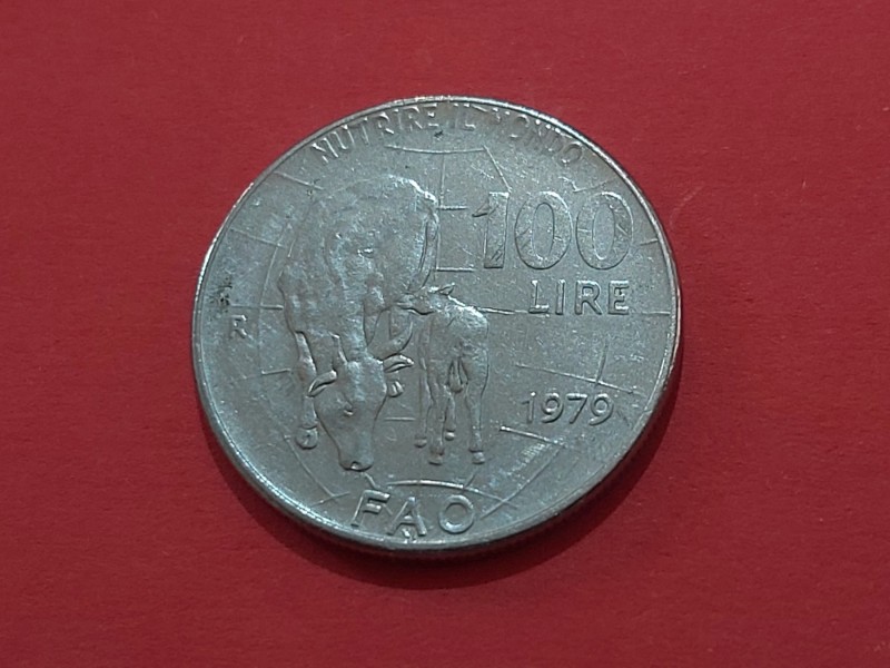 Italija - 100 lira 1979 god FAO