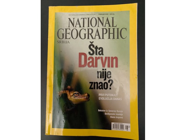 National Geographic - februar 2009. Darvin, Severna Kor