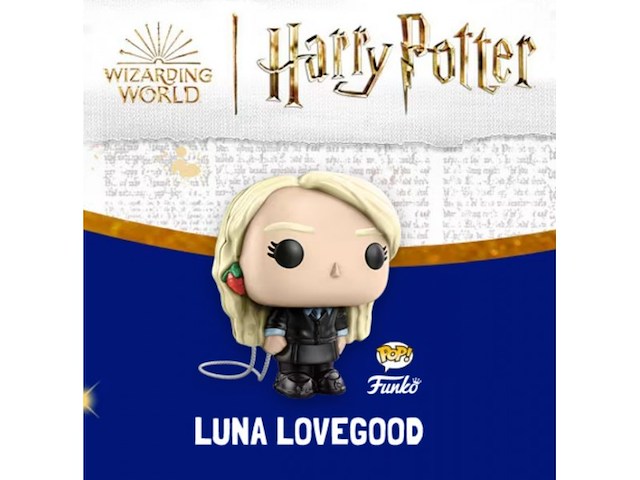 Kinder Joy Hari Poter figurica Luna Lovegood