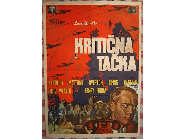 plakat KRITIČNA TAČKA (Henry Fonda)