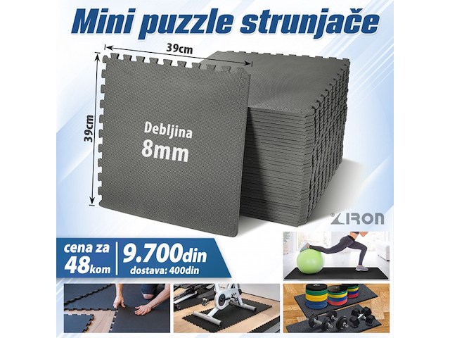 Male Kućne Puzzle / mini puzzle strunjače Set-48kom