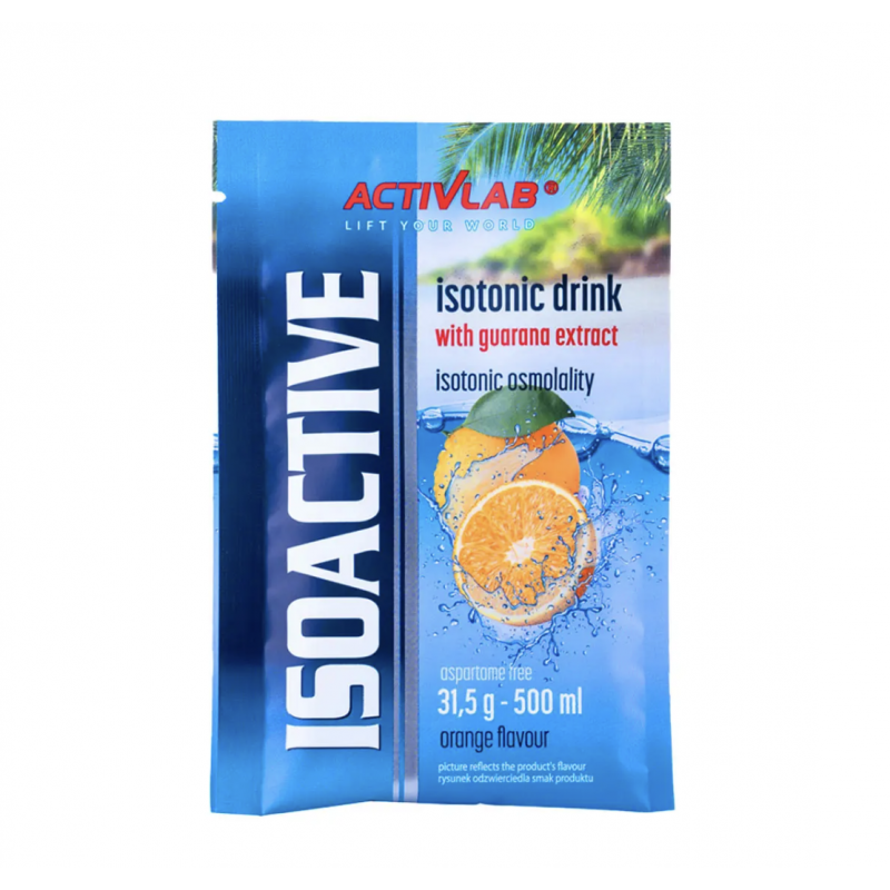 Isoactive - Pomorandža Guarana (31,5g)