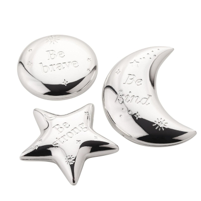 Amajlija set 3 - Bambino, Silver