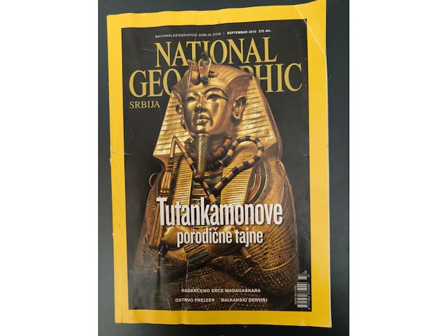 National Geographic - septembar 2010 - Tutankamon