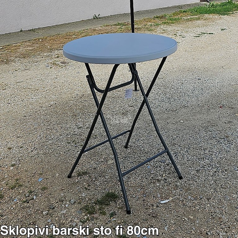 Sklopivi barski sto fi 80cm