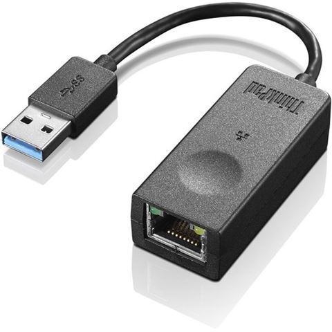 Lenovo ThinkPad USB3.0 to Ethernet Adapter, 4X90S91830ID EK000605347