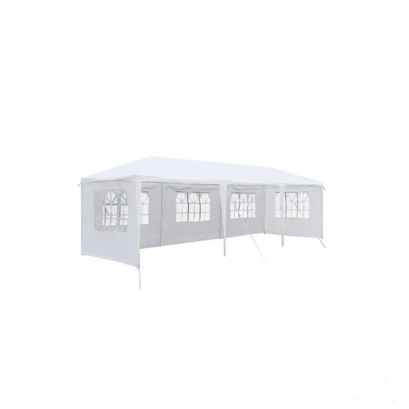 Gazebo tenda 3 x 9 sa bočnim stranama – belaID EK000385056