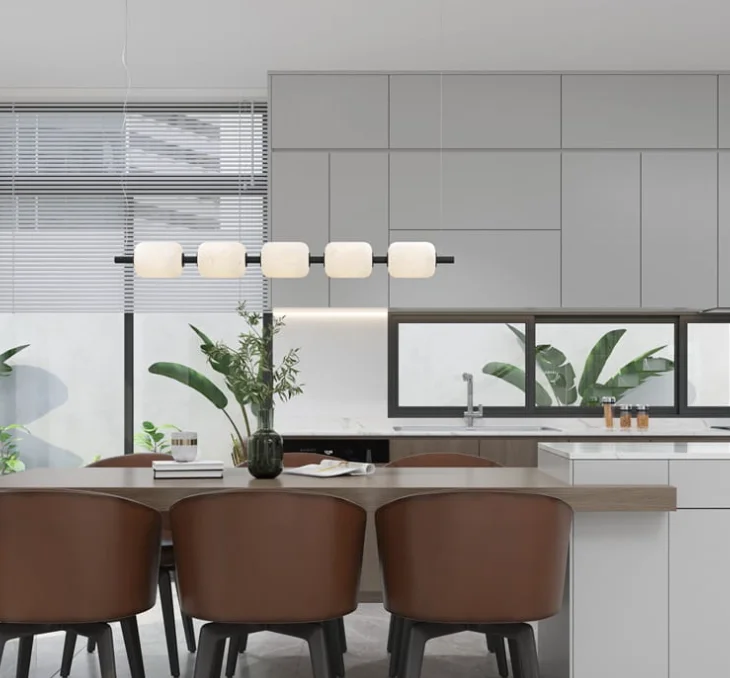 MaxLight ELENA Black Visilica