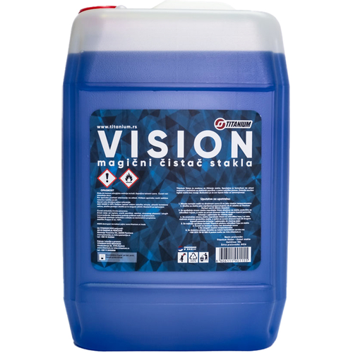 Titanium VISION - Sredstvo za pranje staklenih površina - 10L