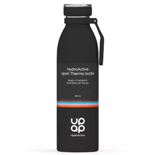 UpAp Metalna termo boca Hydractive crna 500ml