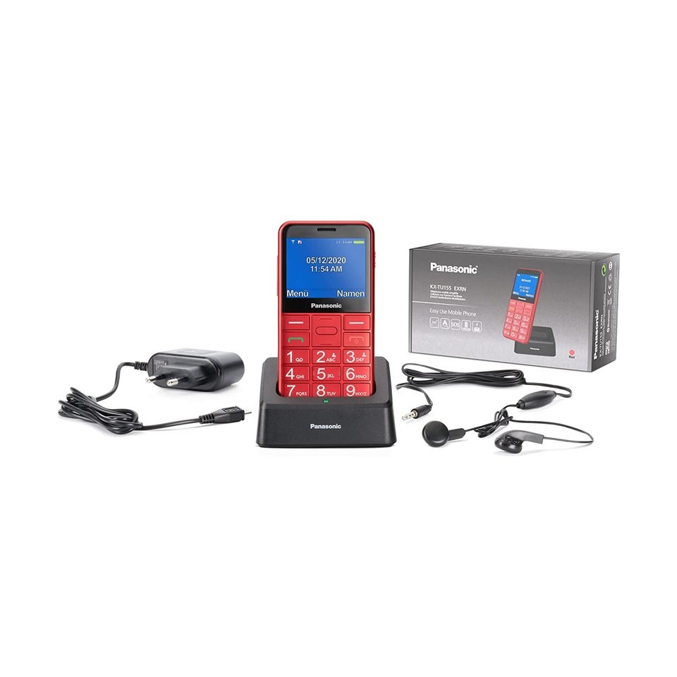 PANASONIC KX-TU155EXRN Red/Crveni