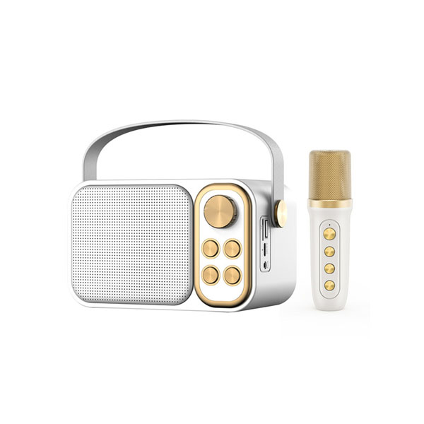 BLUETOOTH Zvučnik Karaoke YS-103 White/Bela