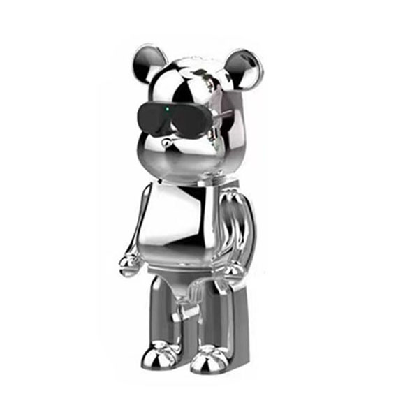 BLUETOOTH Zvučnik Gloomy Bear B1 Silver