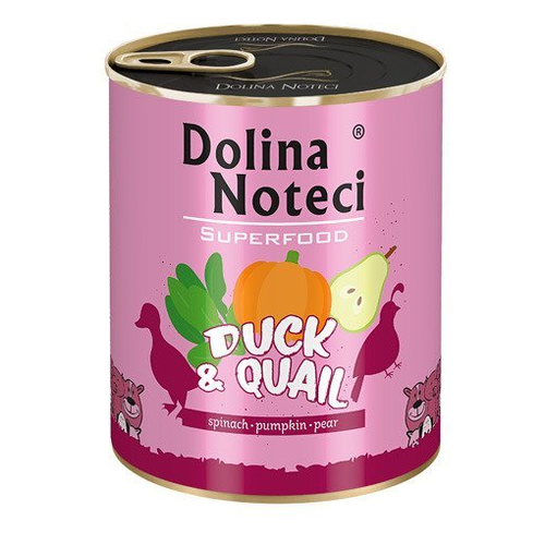 Dolina Noteci Superfood Dog Adult Pačetina i Prepelica 400g