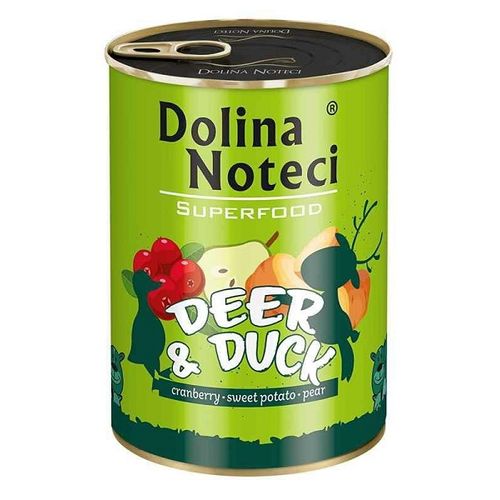 Dolina Noteci Superfood Dog Adult Srnetina i Pačetina 400g